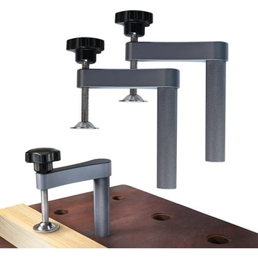 DCT Wood Clamps 2” Inch Pinch Dog 10-Piece Set Woodworking Glue Up ...