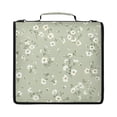 DIXRUYEE Zipper Binder File Keeper Documents Organized-Beautiful White ...