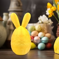 Stijggn Plastic Easter Eggs Easter Decorations Fake Chicken Eggs Easter ...