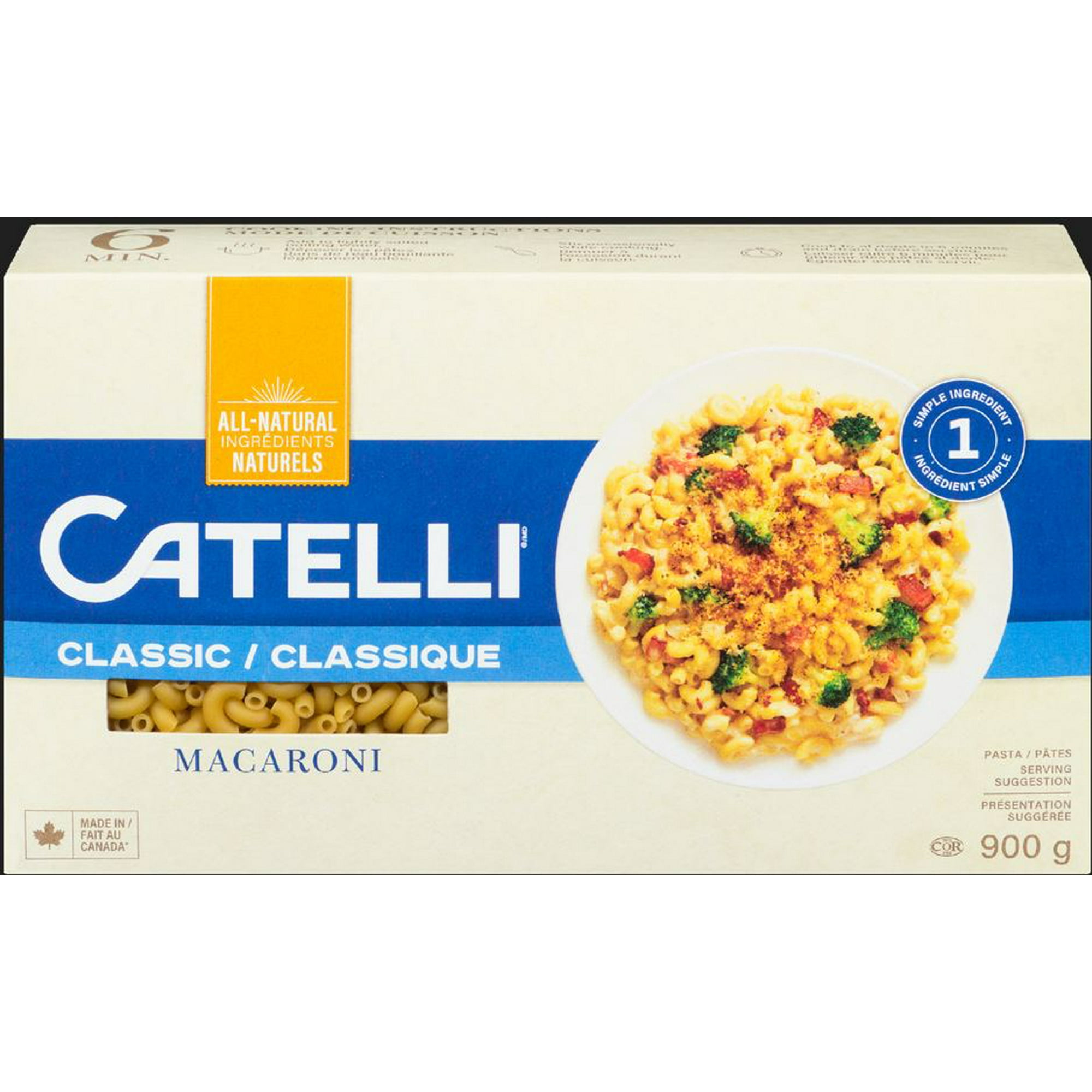 Click here for Catelli Classic Macaroni 900 G prices