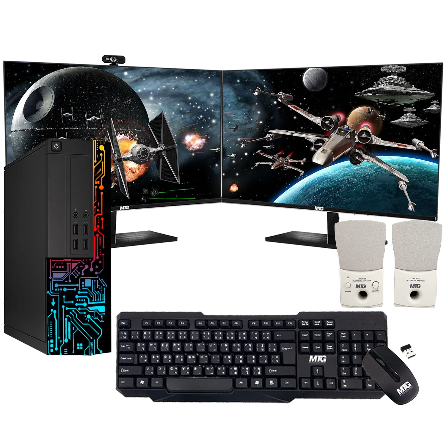 Restored Computer Desktop PC,Intel Core i5,Siwa 8,8GB RAM,128GB SSD ...