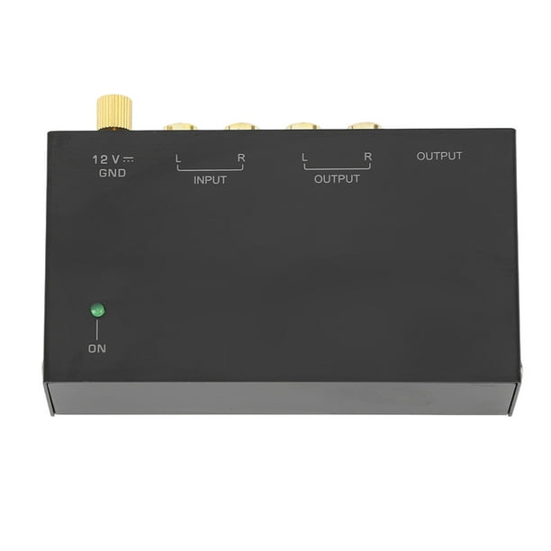 High Fidelity Phono Preamp,Phono Preamplifier AC Metal 100-240V Sound ...