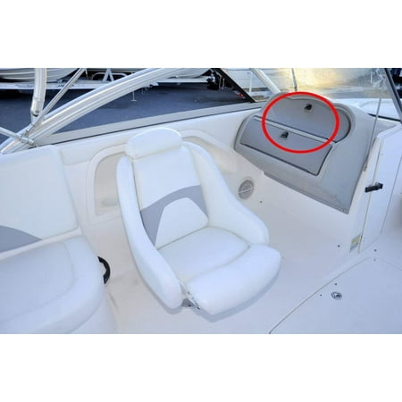 OWACH Push Button Latch for Marine Boat Tool Box, Glovebox, Radio Box ...