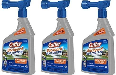 Cutter HG-61067 32 oz Backyard Bug Control Spray - Quantity 3 - Walmart.com
