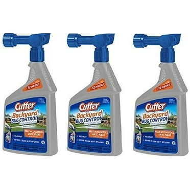 Cutter Backyard Bug Control Spray Concentrate HG-61067 32 fl oz 2 Pack ...