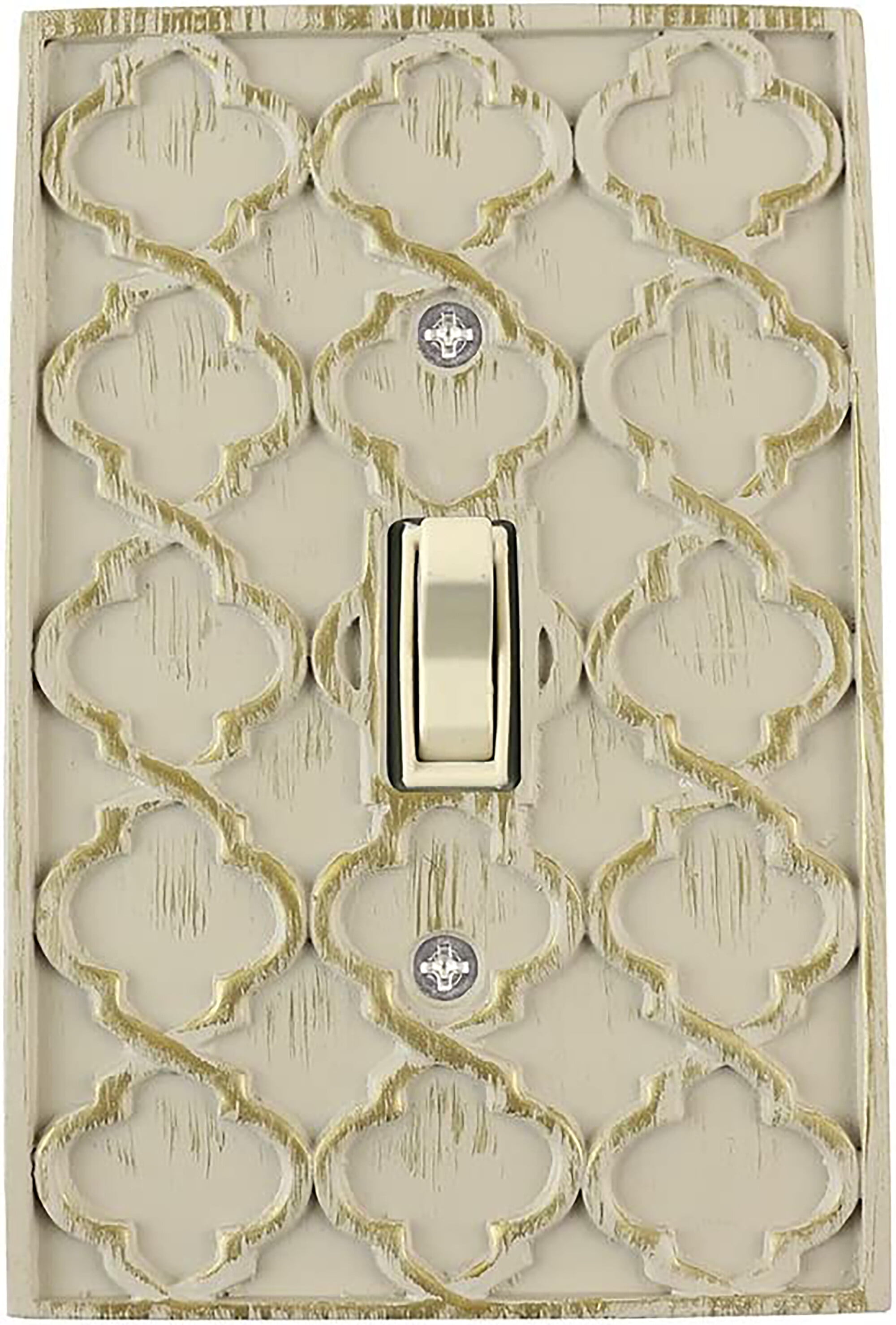Meriville Moroccan 1 Toggle Wallplate, Single Switch Electrical Cover ...