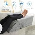KingPavonini Adjustable Leg Elevation Pillow for Swelling Sciatica ...