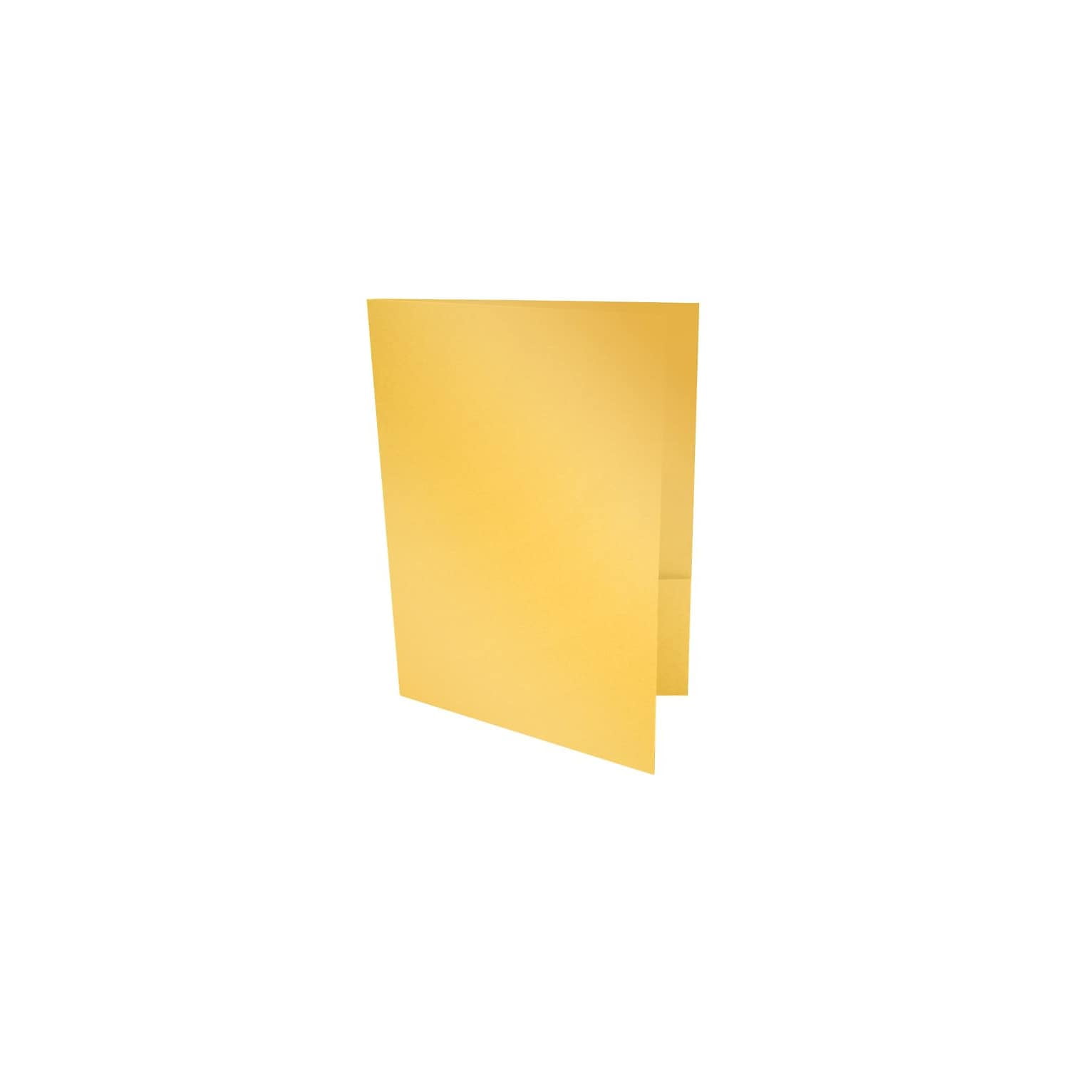9 x 12 Presentation Folders - Gold Metallic (100 Qty.) - Walmart.com