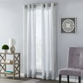 SUNSAFE by SKL Home Salvatore Light Filtering Window Curtain Panel with ...