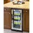 Mirrored Trim Beverage Cooler - Walmart.com