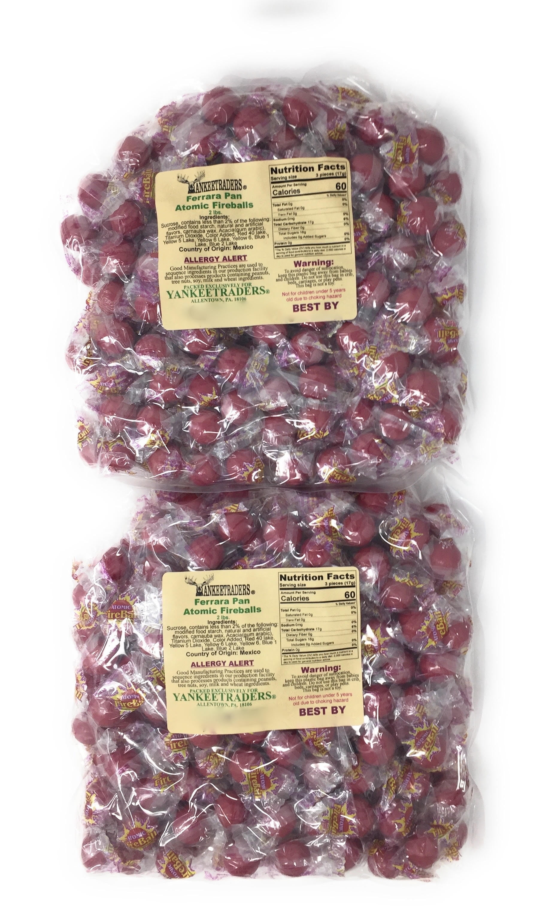 Ferrara Pan Atomic Fireballs - 4 lbs. - Walmart.com