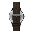 George Men's Watch, Gunmetal Tone Case, Black Easy Read Dial with Rose ...