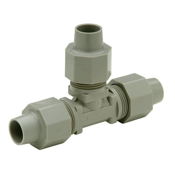 Zurn Qicktite 1/2 in. CTS x 1/2 in. Dia. CTS Polybutylene Tee - Walmart.com