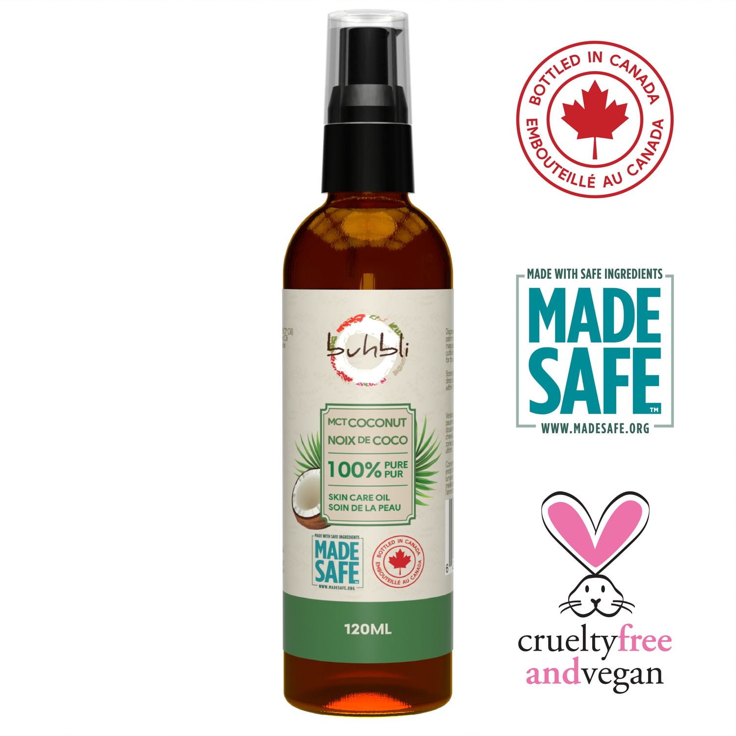 Click here for Buhbli Brands - Mct Coconut Oil  120ml 120 Ml prices