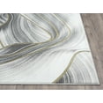 Abani Luna Collection Area Rug Mid Century Modern Bedroom Living Room ...