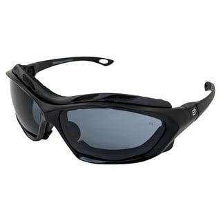 Motorcycle Safety Glasses Padded for Men and Women. Wrap around Wind ...