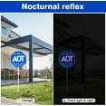 ADT Security Sign - Heavy Duty 28" 100% Aluminum Yard Sign with Stake ...