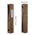 30cm Large Wooden Clothespin with Adhesive Back | Spring-Loaded Towel ...