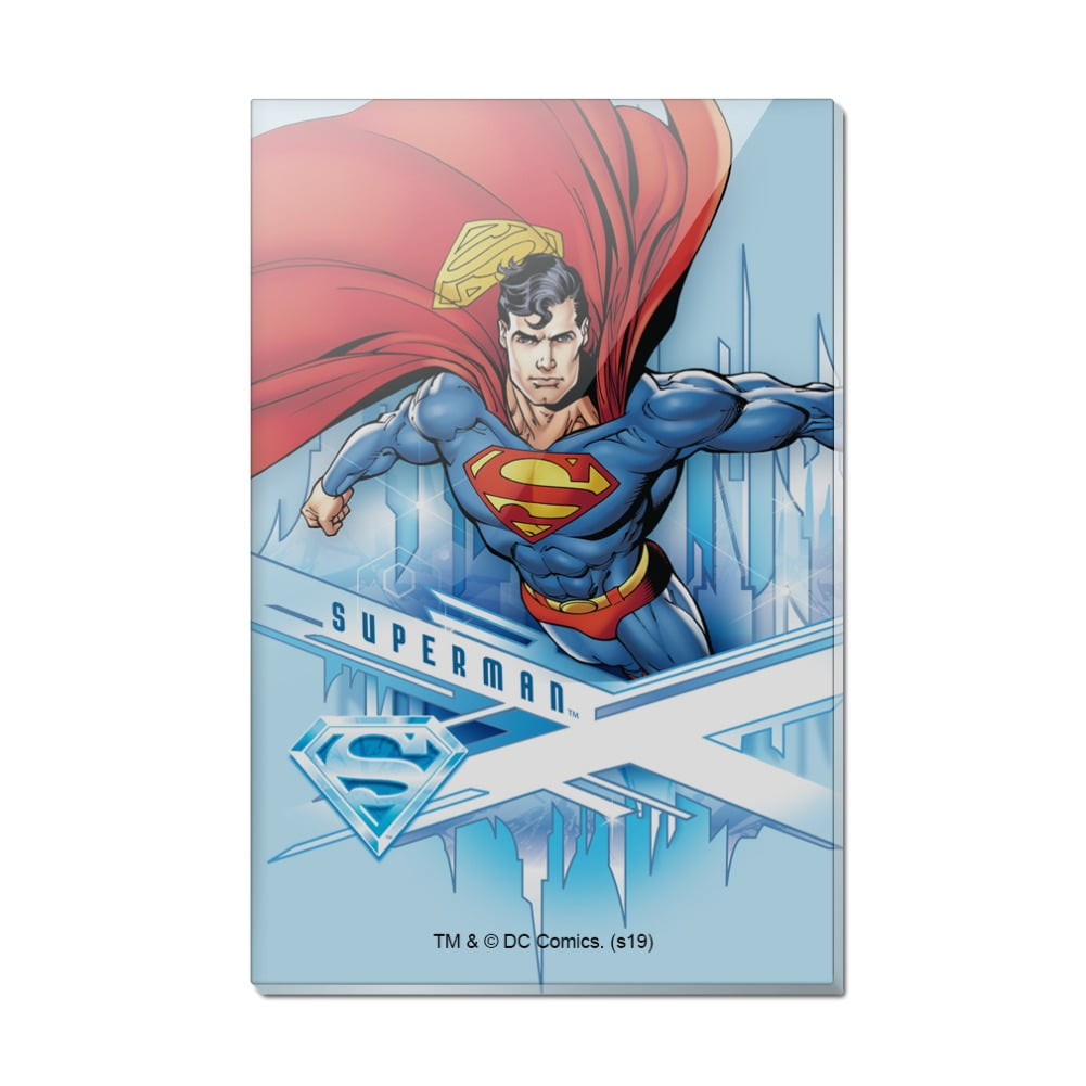 Superman Solitude Rectangle Acrylic Fridge Refrigerator Magnet ...