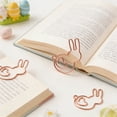 10 Pack Cute Rabbited Special Shaped Paper Clip Colorful Paper Clip ...