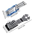 7 in 1 Folding Allen Wrench Set Metric, Metric Allen Key Set, Folding ...