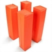 CHAMPRO Weighted Corner Pylons, Orange, Set of 4 - Walmart.com