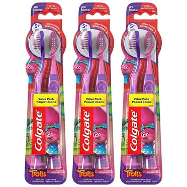 Equate ABC Toothbrushes, Soft, 2 count - Walmart.com