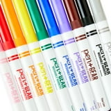 Pen+Gear Fine Line Classic Markers, Assorted Colors, 10 Count - Walmart.com