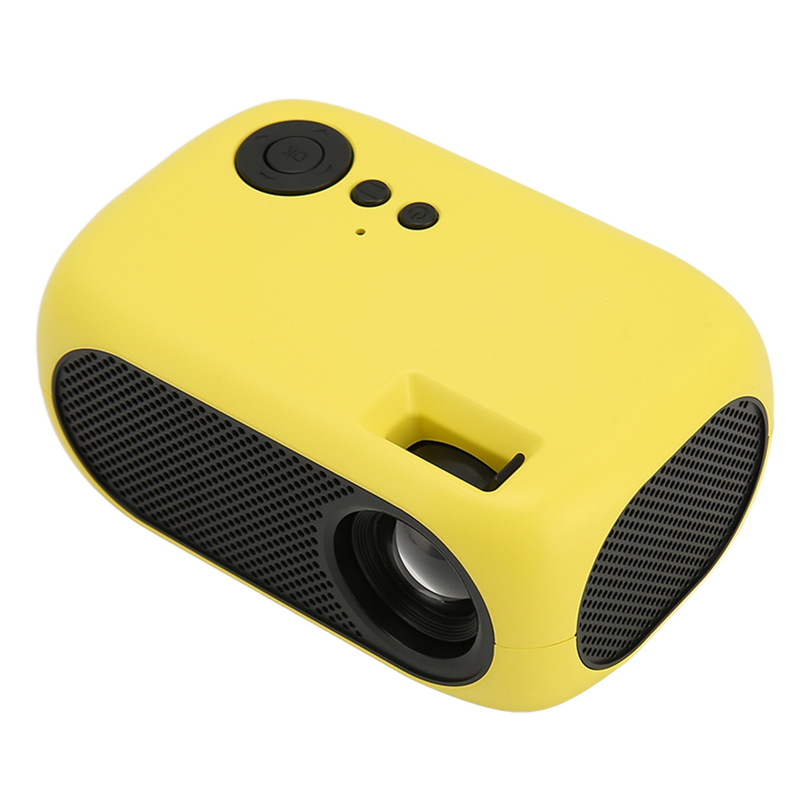 Mini Proyector Portátil, Sonido Envolvente de 360 Grados, Formatos ...