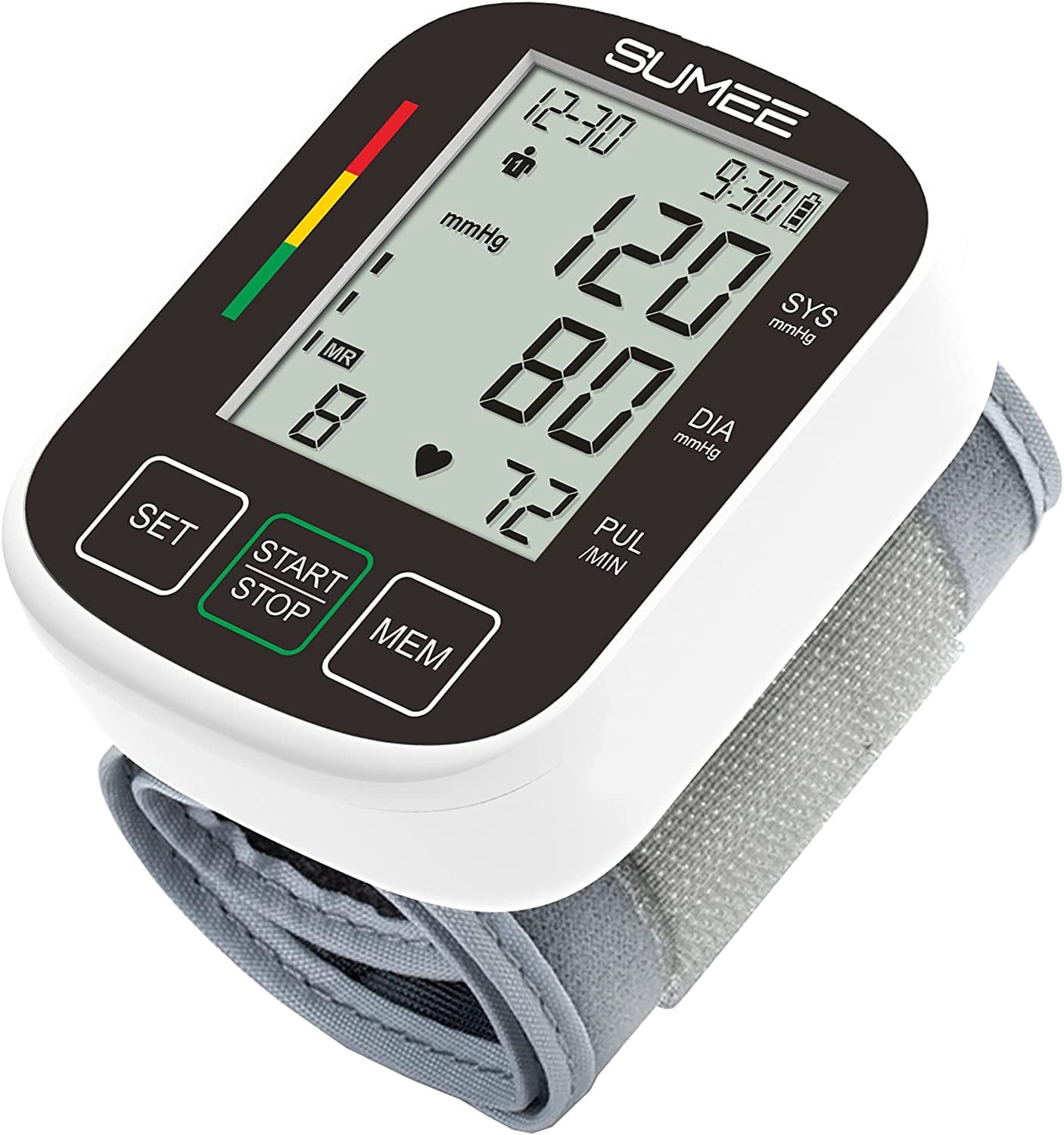 Wrist Blood Pressure Monitor,Accurate Automatic Digital BP Machine,with ...