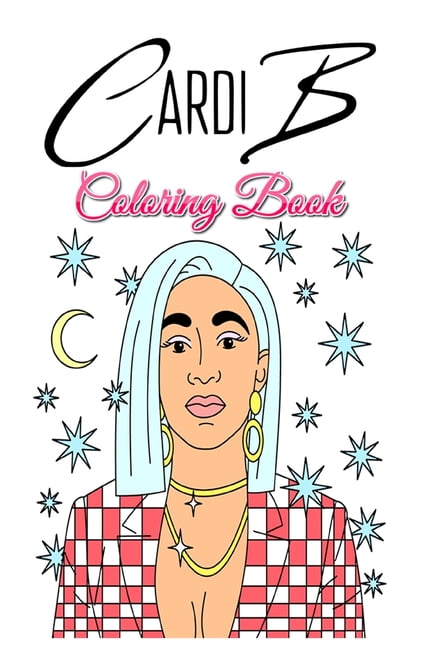 Cardi B Coloring Pages
