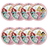 Disney Princess Paper Dessert Plates, 7in, 8ct - Walmart.com