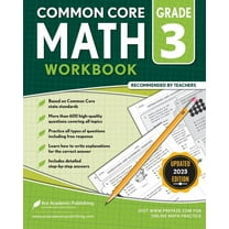 Common Core Math Workbook: Grade 3, (Paperback) - Walmart.com