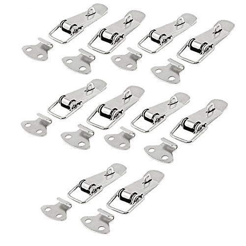 Tone Stainless Steel Hardware Toolbox Drawer Toggle Latch Silver 10pcs ...