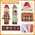 3PCS Fall Scarecrow Refrigerator Handle Covers Scarecrow Man Fridge ...