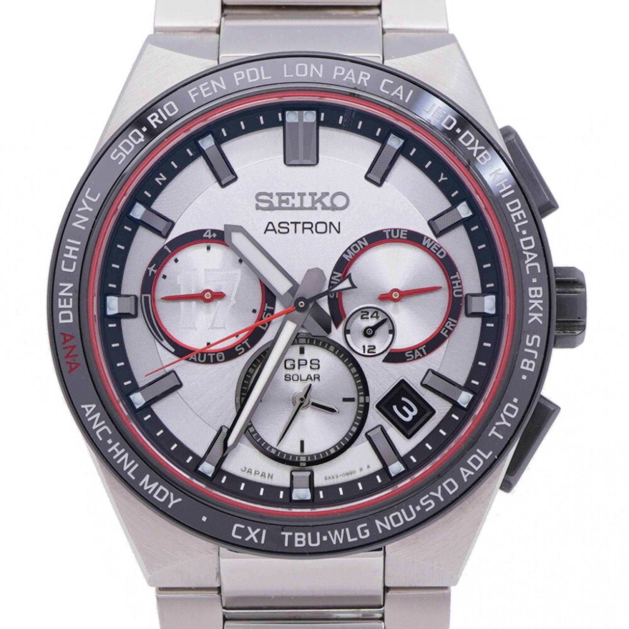 Pre-Owned Seiko Astron Shohei Otani model solar radio watch SBXC125 / 5X53-0BX0... (Good ...