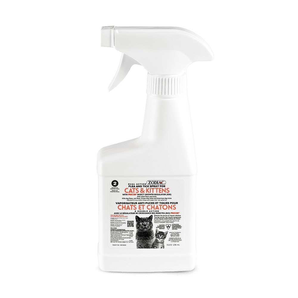 Click here for Zodiac Dual Action Flea & Tick Spray For Cats & Ki... prices