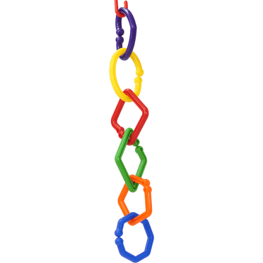 2001 5ft Medium Green Plastic Bird Toy Chain M&M Bird Toys - Walmart.com