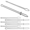 WESIEVYA 8Pcs Portable Sewing Threader Tool Plated Silver Color for DIY ...