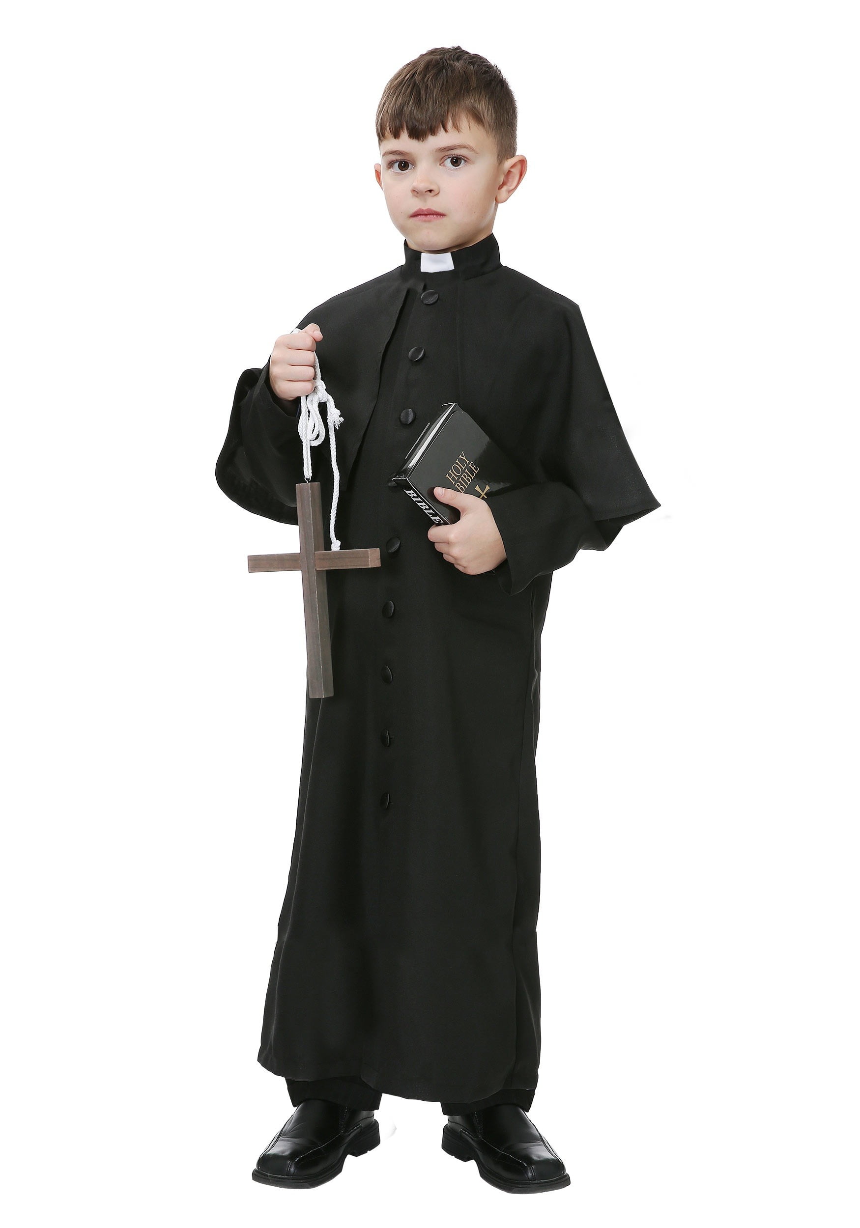 Deluxe Priest Boys Costume - Walmart.com
