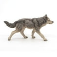 Papo Wild Animal Kingdom Figure, Grey Wolf - Walmart.com