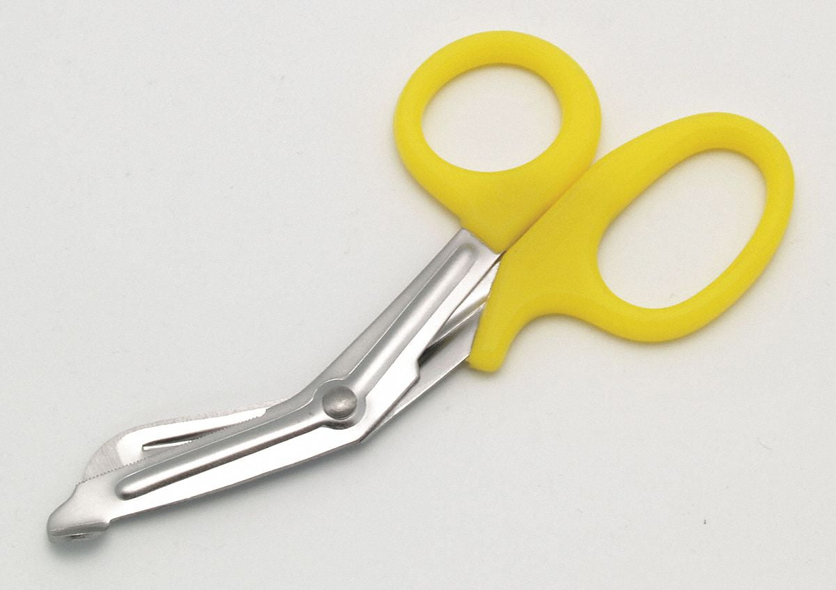 Medi-First EMT Utility Scissors,7-1/2 In. L,Silver 70901-YL - Walmart.com