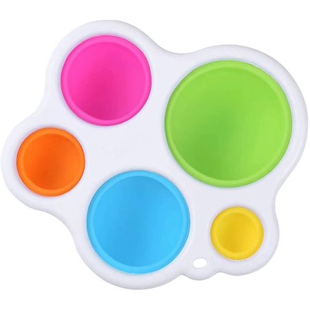 Simple Dimple Fidget Toy Push Pop Bubble Fidget Sensory Popper Boards ...