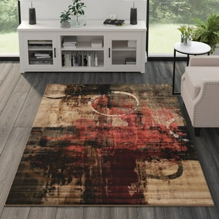 Orian Rugs Iron Fleur Chocolate Accent Rug, 31 In. X 45 In. - Walmart.com
