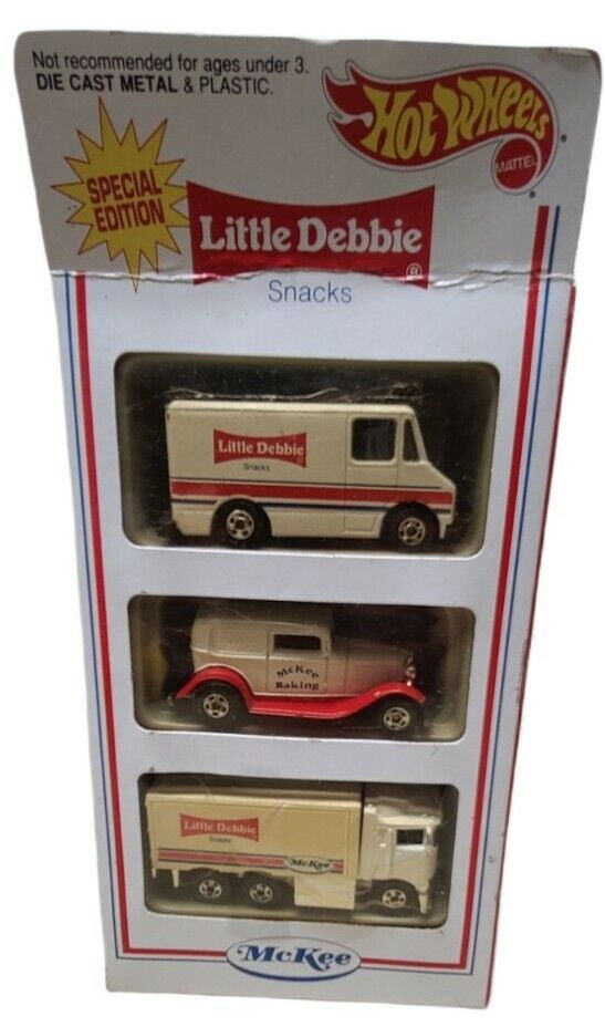 Hot Wheels LE Little Debbie Snacks Diecast Car Truck McKee 1994 Mattel ...