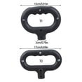 Cart Push Handle Hand Truck Replacement Portable Trolley Handle for ...