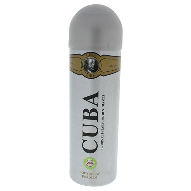 Cuba Gold by Cuba for Men - 6.6 oz Body Spray - Walmart.com - Walmart.com