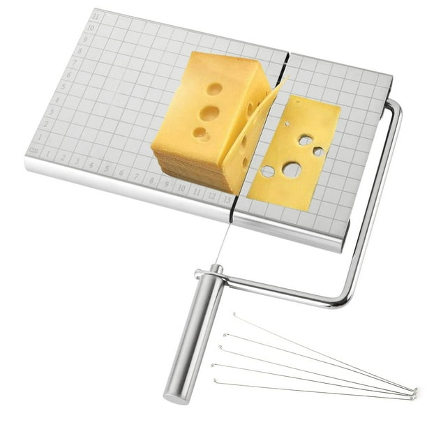 Cheese Slicer Cutting Board, Stainless Steel Cheese Slicer with ...