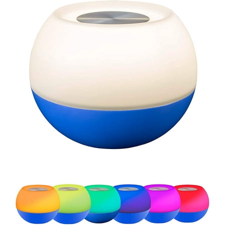 FYBTO Color-Fusion LED Lamp, Modern Night Light, Touch Sensor, Dimmable ...