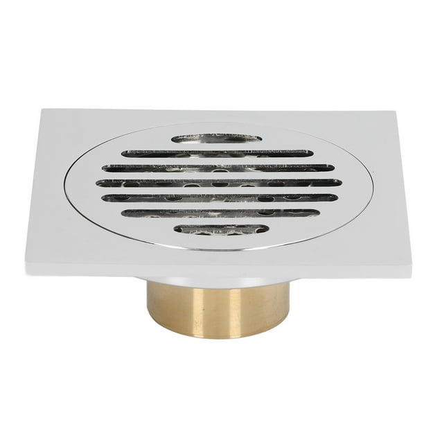 Square Shower Floor Drain, Bathroom Tile Insert Drain Stainless Steel ...